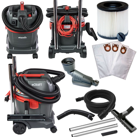 Odkurzacz Starmix eCraft APL-1422 EWR Worki materiałowe Przystawka ...