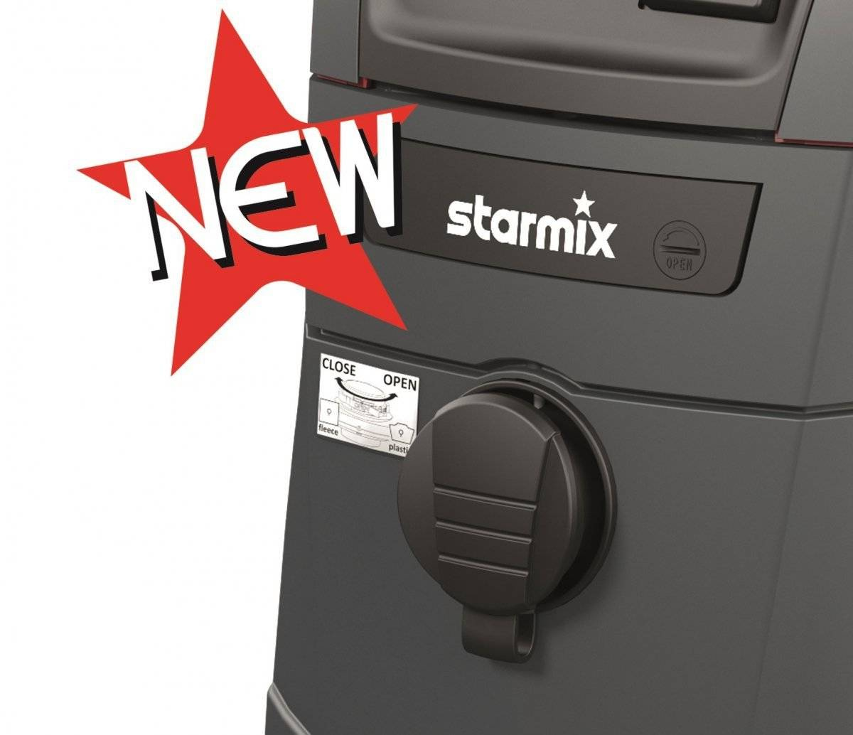 Starmix ISC L-1625 Top - Odkurzacz przemysłowy Starmix z automatycznym ...