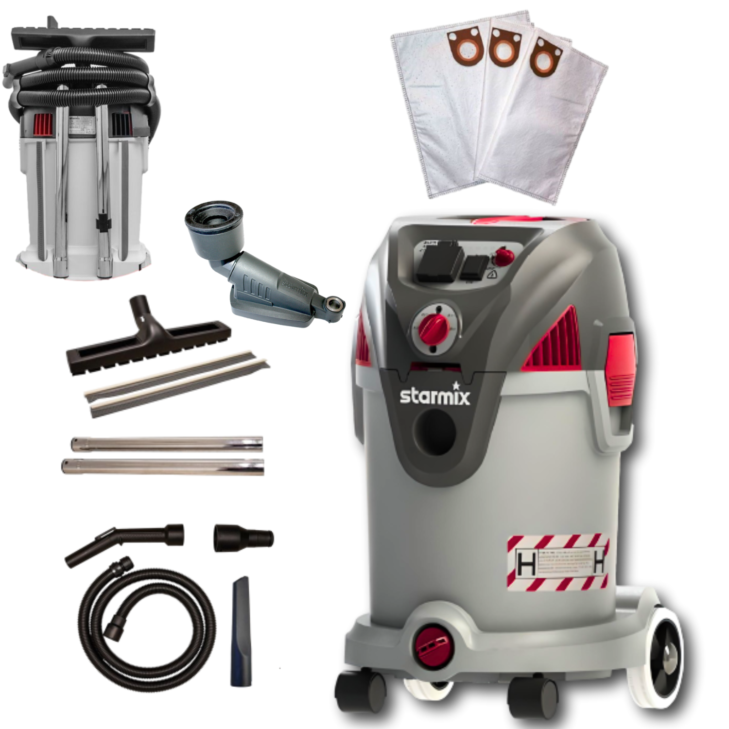 Stramix Odkurzacz Odkurzacz Energetic APDH-1430, klasa H 2200W + worki ...